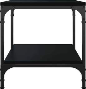 vidaXL Konferenční stolek 50 x 50 x 40 cm kompozitní dřevo [819372] Barva: Černá