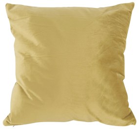 Polštář čtvercový sametový 40 cm Cushion Tender olivově zelený Present Time