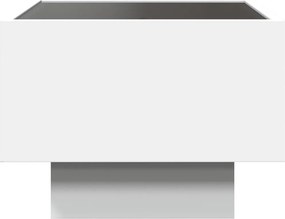 Noční stolek s Infinity LED bílý 40 x 40 x 30 cm 3284063