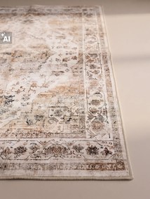 Sinsay - Koberec s ornamentálním motivem - krémová
