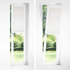 Plisované žaluzie / rolety Plisse 60 x 200 cm - bílé 240596