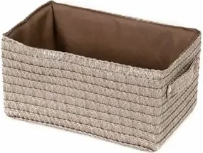 Compactor LILOU Taupe - šedo-béžová / Úložný košík tkaný polypropylen