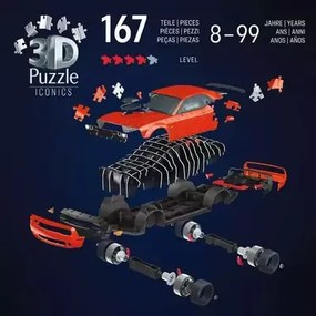 Ravensburger 3D Puzzle Iconics: Dodge Challenger R/T Scat Pack Widebod