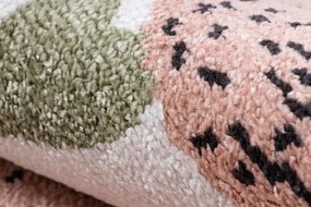 Dywany Łuszczów Dětský kusový koberec Fun Flami Flamingos cream Rozměry koberců: 160x220