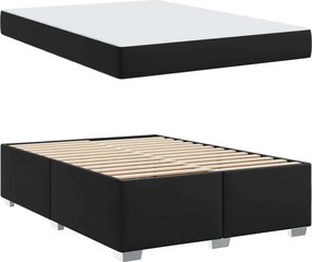 Rám postele Černá 160 x 200 cm PVC 3399242