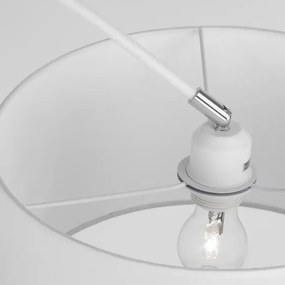 Retro stojací lampa Sama 90 bílé