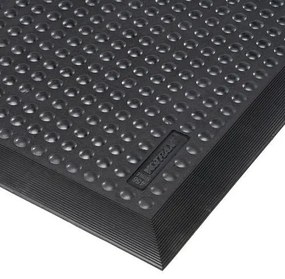 Notrax  Protiúnavová rohož Skystep™ Nitrile s bublinkovým povrchem, černá, 60 x 90 x 1,3 cm