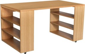 Pracovní stůl v dekoru dubu 80x140 cm Utility – Hübsch