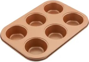 Lamart Copper Forma na muffiny / 26.5 x 18cm / ocel