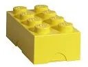 Lego Box na svačinu 100 x 200 x 75 mm Bílá