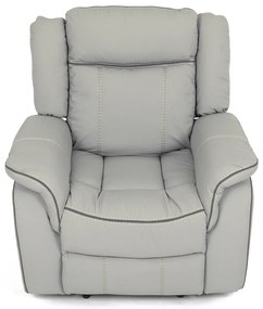 AUTRONIC TV a relaxační křeslo s elektrickým ovládáním, potah ekokůže v odstínu lanýž TV-4119 LAN
