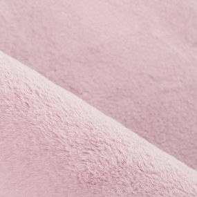 Ayyildiz, Běhoun Pouffy 5100 Rose, 80x250, růžová, obývací pokoj