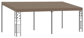 Altán ke zdi 6 x 3 x 2,5 m taupe 312267