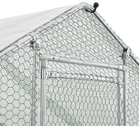 Venkovní klec pro slepice - 3x4x2m