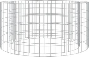 Gabionové ohniště Ø 100 cm pozinkovaná ocel 153560