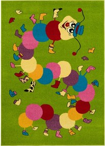 Kusový koberec Agnella Funky Iwo Limonka Rozměr: 100x170 cm