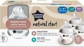 Tommee Tippee Natural Start samosterilizační kojenecká lahev s ANTI-CO