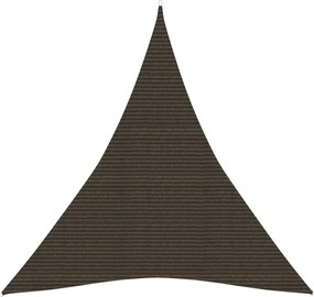 vidaXL Stínící plachta 160 g/m² 5 x 6 x 6 m HDPE [311263] Barva: Černá