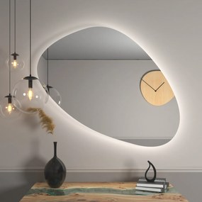 Organické LED zrcadlo s osvětlením A20 55x47