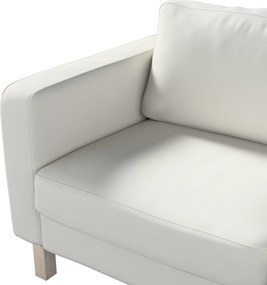 Potah na pohovku IKEA  Karlstad 2-místná, nerozkládací, krátký barva šedá látka pletený vzor