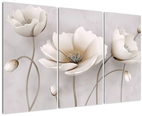Obraz bílých květin (120x80 cm), 40 dalších rozměrů