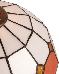 Brilagi - Tiffany vitrážová stolní lampa SIENNA 1xE27/60W/230V