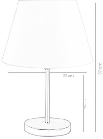 Opviq Stolní lampa AYD - 2339, Krémová