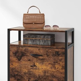 Botník, úzký úložník na boty pro 8-12 párů bot, 30 x 60 x 95 cm
