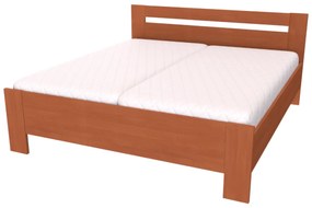 Dvoulůžková postel MONTY, 160×200 cm Dekor: Olše
