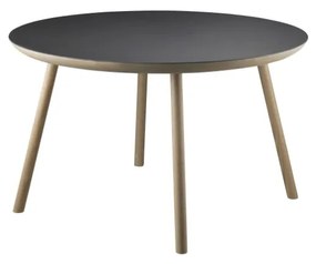 Konferenční stolek Gesja z dubového dřeva Barva dřeva:: černá, Šířka stolu:: 75cm