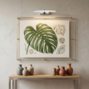Toolight Rea, Koupelnové nástěnné LED svítidlo APP1857-1W 40cm Chrome, OSW-66010