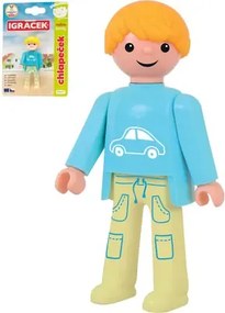 EFKO Figurka Igráček Rodina Chlapeček / Kloubová / Plast / 7,5 cm / na