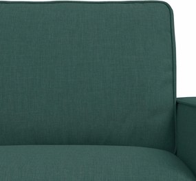 Set pohovek 2 ks Tmavě zelená textil 3407547