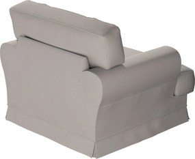Potah na křeslo IKEA Ekeskog barva béžová látka pletený vzor