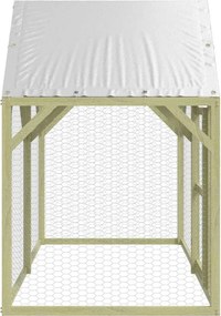 Kurník 200x100x150 cm impregnované masivní borové dřevo 3102992