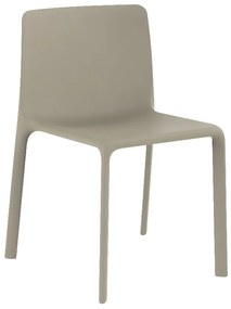 OnaDnes -20% VONDOM Béžová plastová jídelní židle KES