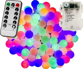 VOLTRONIC® 67315 Párty osvětlení - 20 m, 200 LED diod, barevné, na baterie