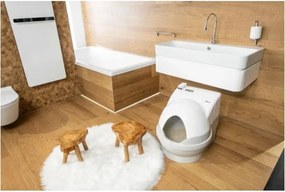 CatGenie 120+ robotické samočisticí WC pro kočky s poklopem 48 x 58 x 53 cm