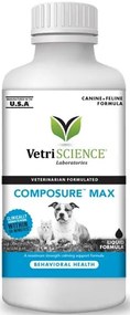 VetriScience Composure MAX liquid pro psy a kočky 236,6 ml - na uklidnění