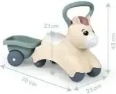 Smoby Odrážedlo Poník s vozíkem / od 1 roku