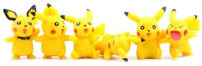 Figurky Pikachu 3-6 cm Pokemon 18 ks