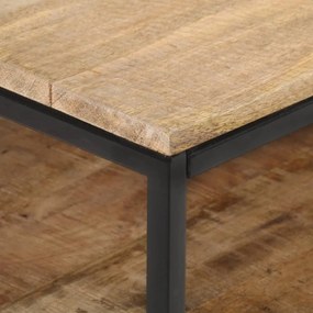 vidaXL Marketos TV stolek 130 x 30 x 45 cm hrubé mangovníkové dřevo