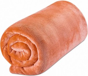 Napínací prostěradlo mikroplyš korálové