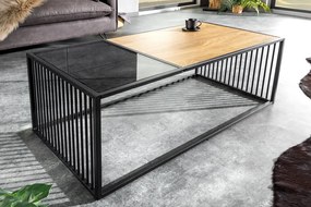 Designový konferenční stolek Skövde v dubovém vzhledu 100cm