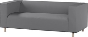 Potah na pohovku IKEA  Klippan 2-místná barva šedá látka pletený vzor