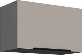 ARIA ta | horní skříňka 60 GU-36 1F výklopná | 60 cm | ANTI FINGERPRINT povrch | antracit/béžová