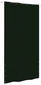 vidaXL Balkonová zástěna tmavě zelená 140 x 240 cm oxfordská látka