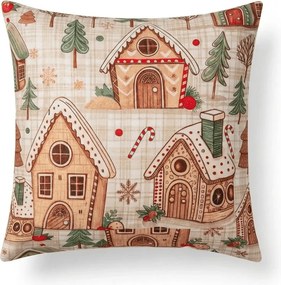 Povlak na polštář z mikrovlákna GINGER HOME 45x45 cm, barevný