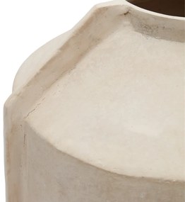Béžová váza Kave Home Meja 38 cm