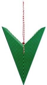 Pip Studio vánoční papírová hvězda 60 cm, zelená